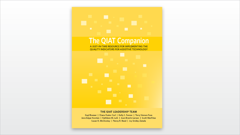 CAST Professional Publishing: The QIAT Companion: A Just-in-Time ...